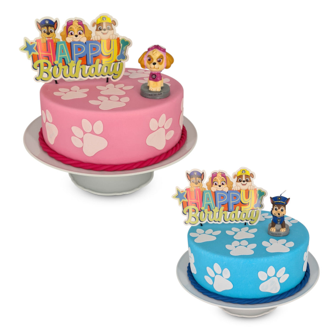 Pfoten mit Paw Patrol Kerze – Clever Cakes