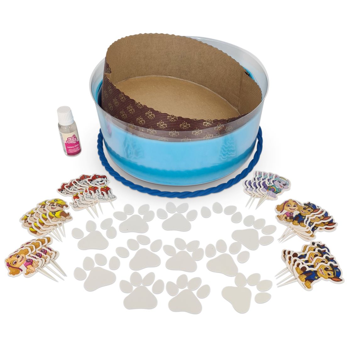 Pfoten mit Paw Patrol Topper – Clever Cakes